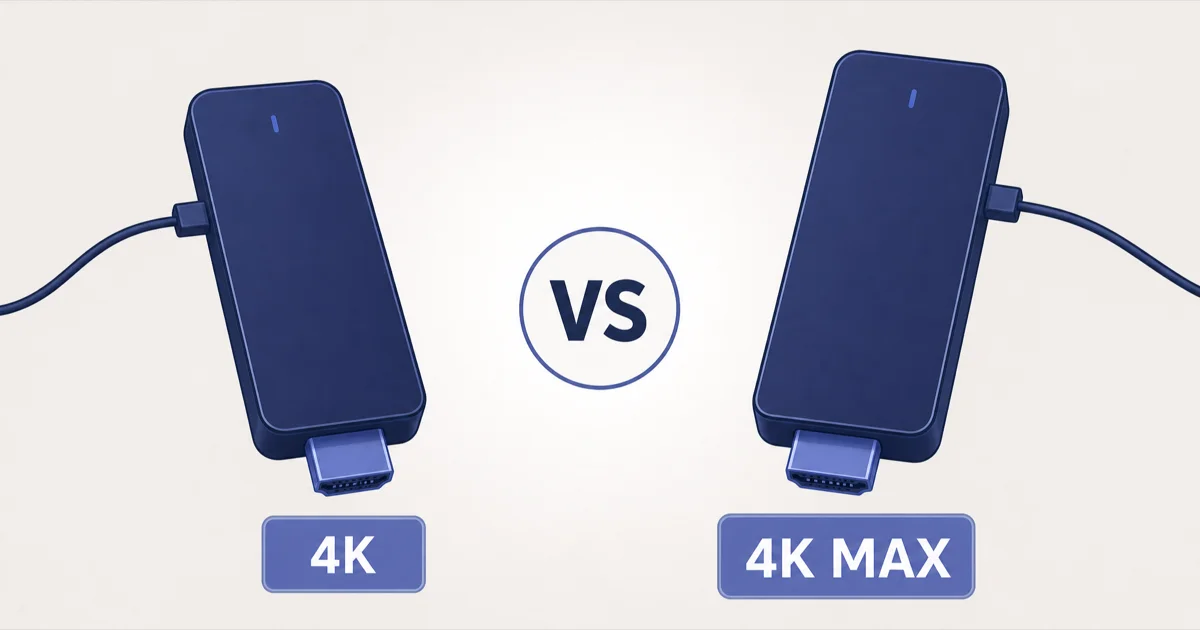 Fire TV Stick 4K vs 4K Max: Is the Max Worth It in 2026?