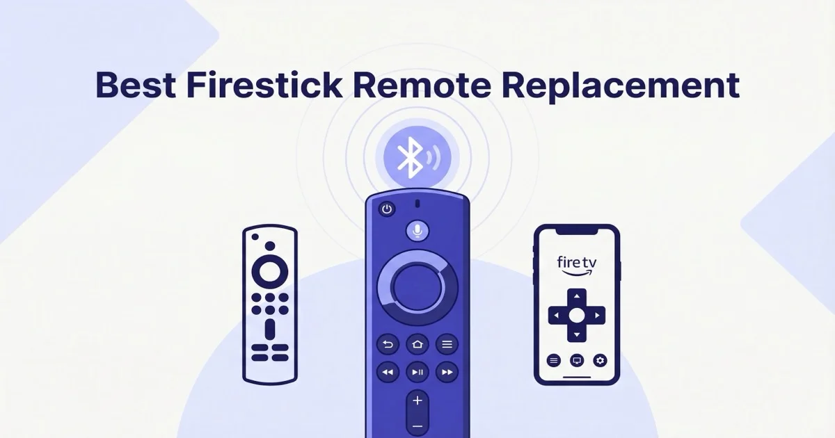 Best Fire TV Stick Remote Replacement: 5 Tested (2026)