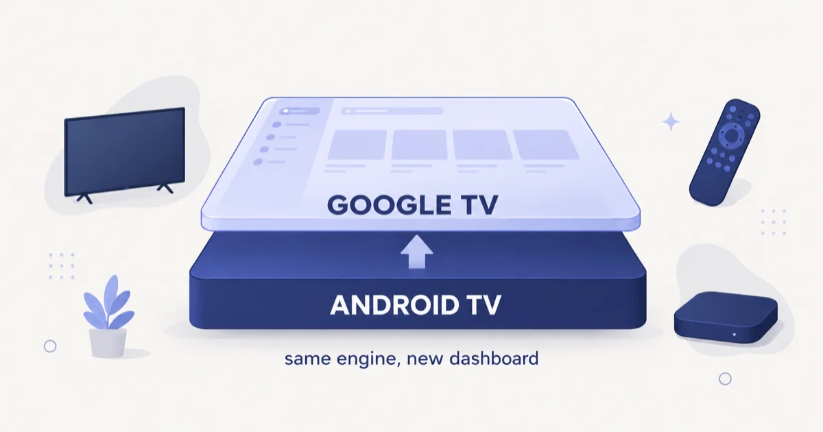 Google TV vs Android TV: What's the Difference in 2026?