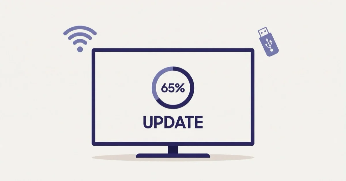 Samsung TV Firmware Update: Wi-Fi, USB, Auto (2026)