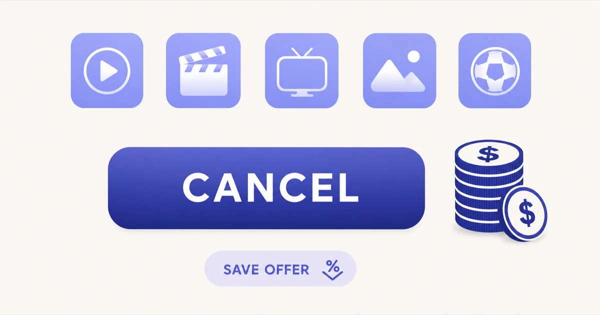 Streaming Cancel Discounts 2026: 5 Services Save You Big